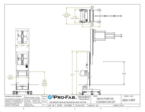 Lift Equipment Pro Fab Inc