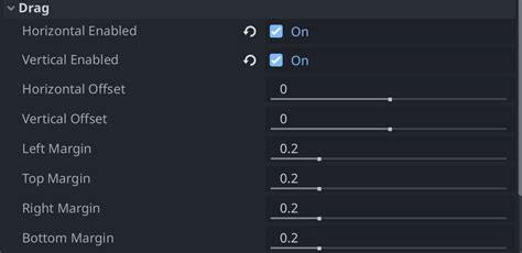 How Can I Detect Position If I Use Horizontal Enable And Vertical Enable Option Activated