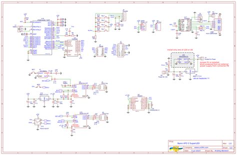 Nano VFO 3 SuperLED OSHWLab