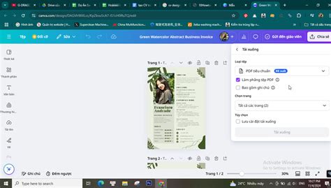 How To Create A CV On Canva