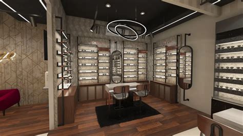 Functional Optical Store Interior Design Retail Optical Store Furniture