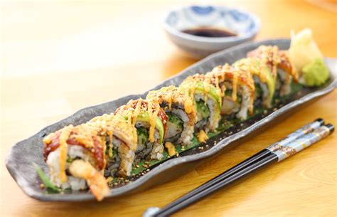 Dragon Roll Recipe Restaurant Style Sushi At Home Step By Step Guide