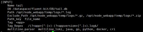 tag regex and tag of tail input are not working · issue 4307 · fluent