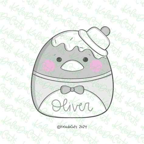 Girly Tux Sam Plush Cookie Cutter Kaleidacuts