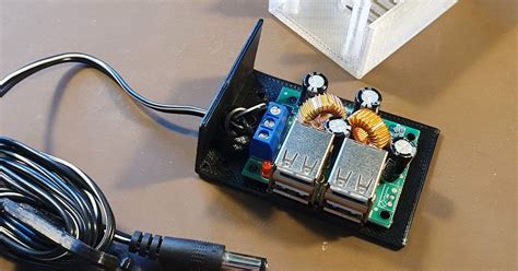 USB Power Supply Module Enclusure By VolkerMueller Download Free STL Model Printables Com