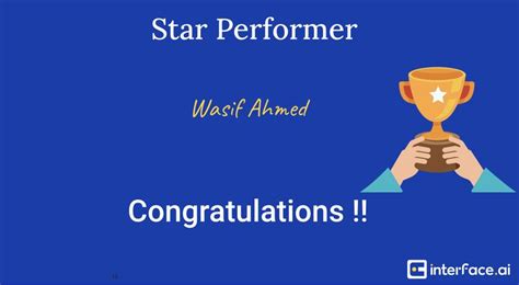 Wasif Ahamed Kampli On Linkedin Interfaceai Reward Recognition
