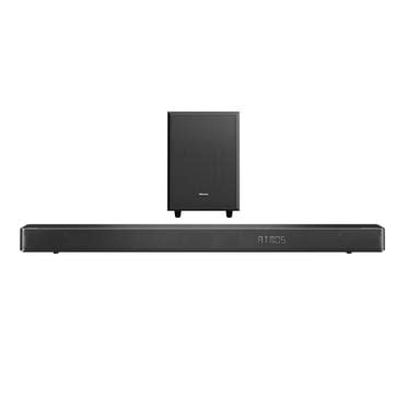 Onn 51 Ultra Slim Surround Soundbar System With Dolby Atmos Wireless