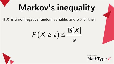 Mathtype On Twitter Markovs Inequality Is One Of The Basic Results