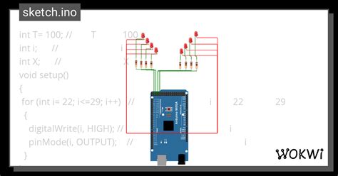 6410110671 Lab4 Task 1 1 Wokwi ESP32 STM32 Arduino Simulator
