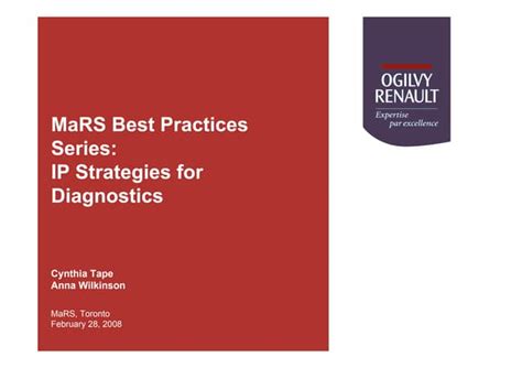 Best Practices Ip Strategies For Diagnostics Pdf