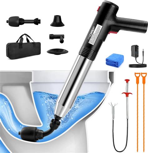 Fidisp Electric Toilet Plunger High Pressure Plunger With