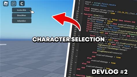 creating a character selection in my battlegrounds game devlog 2