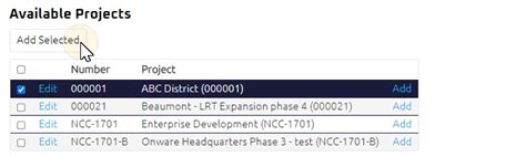 How Do I Add Or Remove A User In The Projects Using The User Project