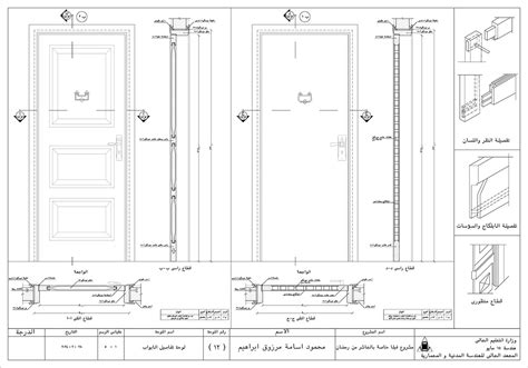 Detailed Drawings Of Different Types Of Doors Clad Kash And Paneled Doors On Behance Behance