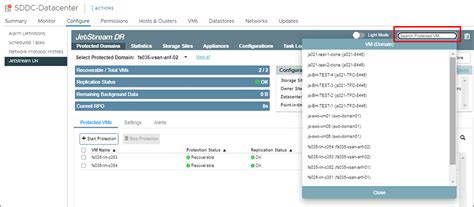 Search Protected Vms