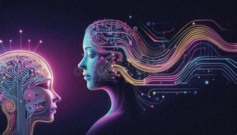 Abstract Head Outline With Circuit Brain Design Stock Illustration Illustration Of Technology