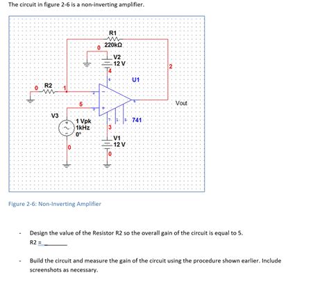 Solved The Circuit In Figure Is A Non Inverting Chegg