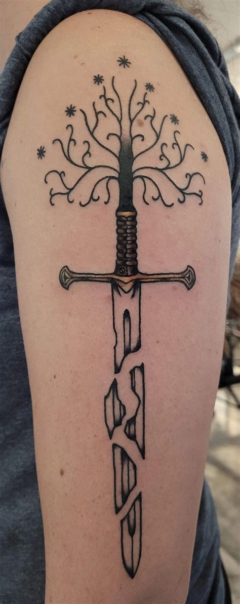 Anduril Sword Tattoo