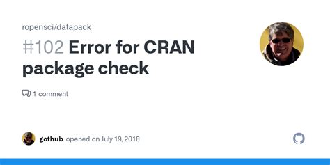 error for cran package check · issue 102 · ropensci datapack · github
