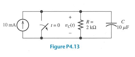 Initial Voltage In An RC Circuit With A Current Source And No Voltage Source Physics Forums