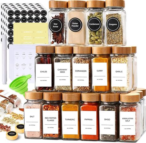 2 Oz Store Spice Jars Glass
