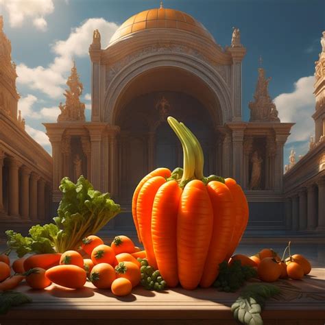 Premium Ai Image Carrot Cute Miki Asai Macro Photography Close Up Hyper Detailed Trending On