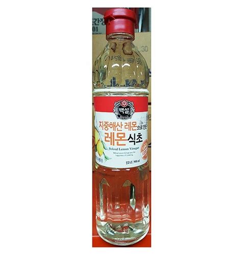 업소용 식당 식자재 주방 재료 백설 레몬식초 09l 티몬