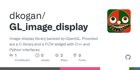 GitHub Dkogan GL Image Display Image Display Library Backed By OpenGL Provided Are A C