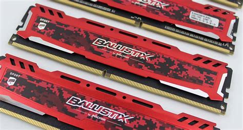 Ballistix Sport LT 16GB Red DDR4 2666Mhz Memory Kit Review HardwareBunker