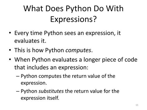 Ppt Expressions Statements Variables Assignments Types Powerpoint