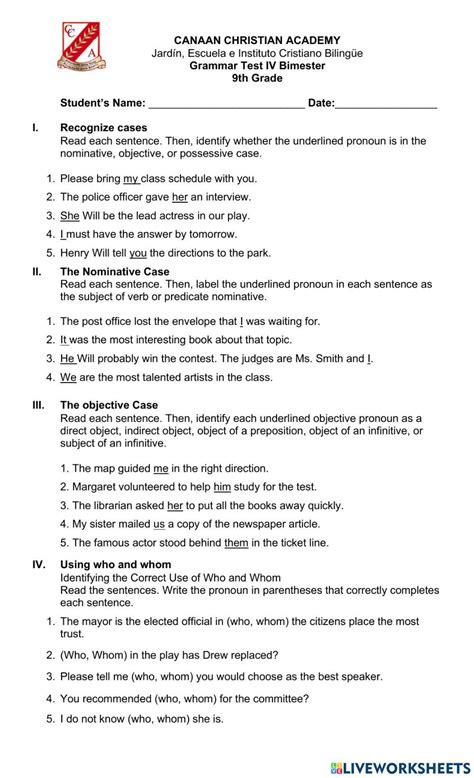 Grammar Evaluat Free Interactive Worksheets 1059239