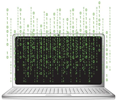 Premium Vector Laptop Coding Concept Web Developer Programming