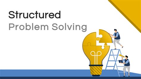 Structured Problem Solving PowerPoint And Google Slides Template PPT Slides