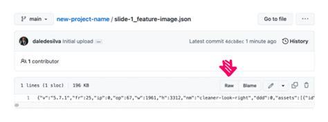 Linking Lottie Animations From Github Designdebtclub