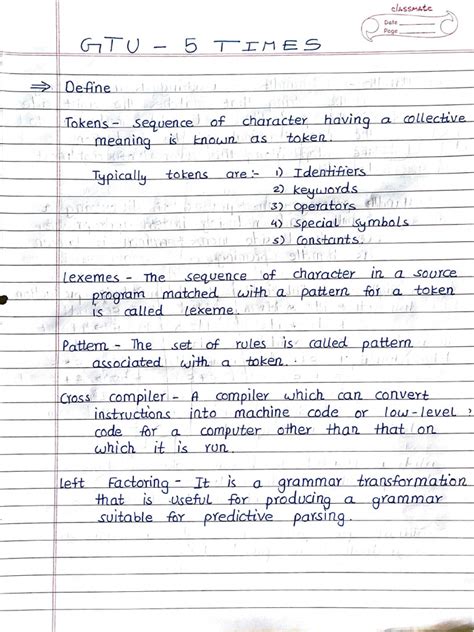 Semester 7 Cd Imp Notes Pdf