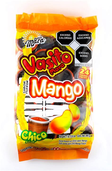Mara Vasito Soft Candy With Chili Fruity Mango Flavor Net Wt 1lb 13 6 Oz