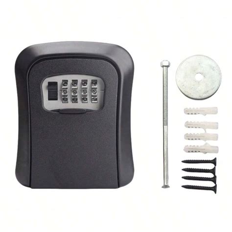 Temporary Construction Password Lockbox Wall Mounted Cat Eye Safety