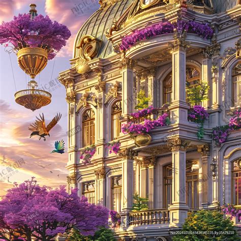 Ai创作图幻想粉红宫殿插画 粉红宫殿插画幻想 幻想城市风景 粉红宫殿插画城堡幻想 欧洲建筑花饰 浪漫欧洲欧洲古建筑 紫色浪漫街道 欧式别墅海报花园别墅 粉红宫殿插画幻想城堡 欧式手绘花房地产