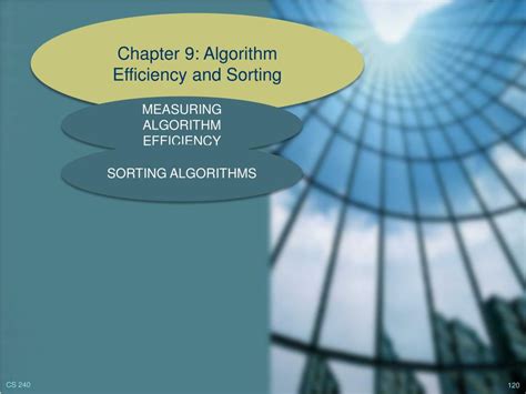PPT Chapter Algorithm Efficiency And Sorting PowerPoint Presentation ID