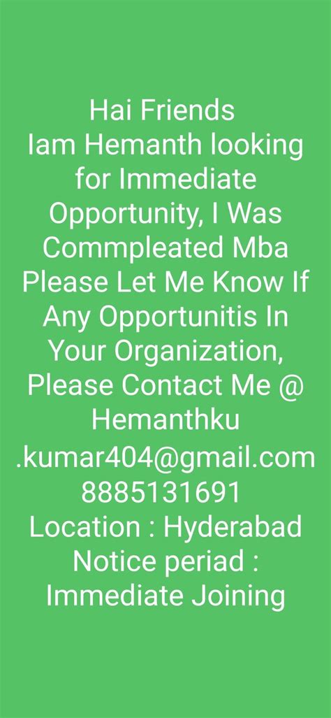 Hemanth Kumar Posted On Linkedin