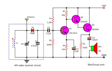 Am Radio Circuit Ultralight Radiodxer