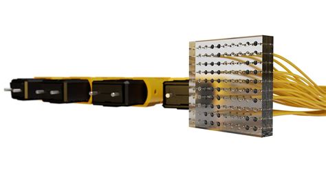 2d Matrix Fiber Arrays Sqs Fiber Optics And Laser Systems
