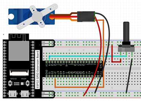 Chapter 16 Servo — Super Starter Kit For Esp32 S3 Wroom Documentation