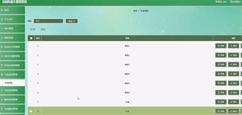 java毕业设计校园电瓶车管理系统（springboot mysql jdk1 8 meven） 基于java的校园电动车租赁管理系统的设计与