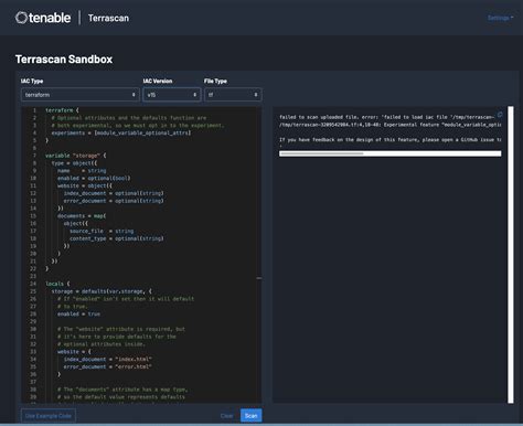 Scan Works Different For `module Variable Optional Attrs` · Issue 1468 · Tenable Terrascan · Github