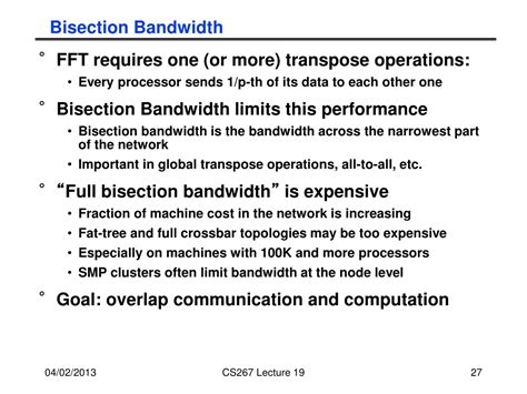 PPT Parallel Spectral Methods Fast Fourier Transform FFTs With Applications PowerPoint