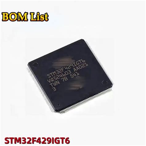 Original STM STM F IGT ARMCortex M STM F STM F Microcontroller IC Bit Single