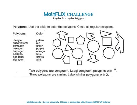 Regular And Irregular Polygons Worksheet Printable Word Searches