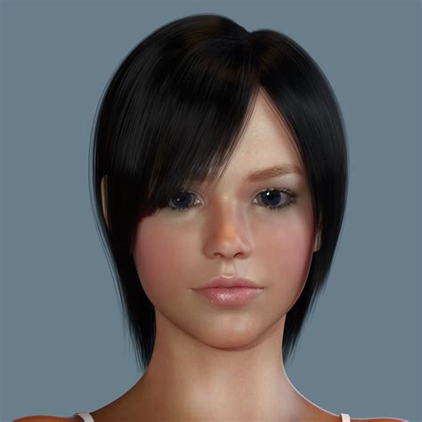 Da Hair For Genesis 8 Female 3d Figure Assets Newcastler
