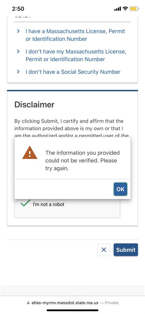 Locked Out My Rmv Account Rmassachusetts